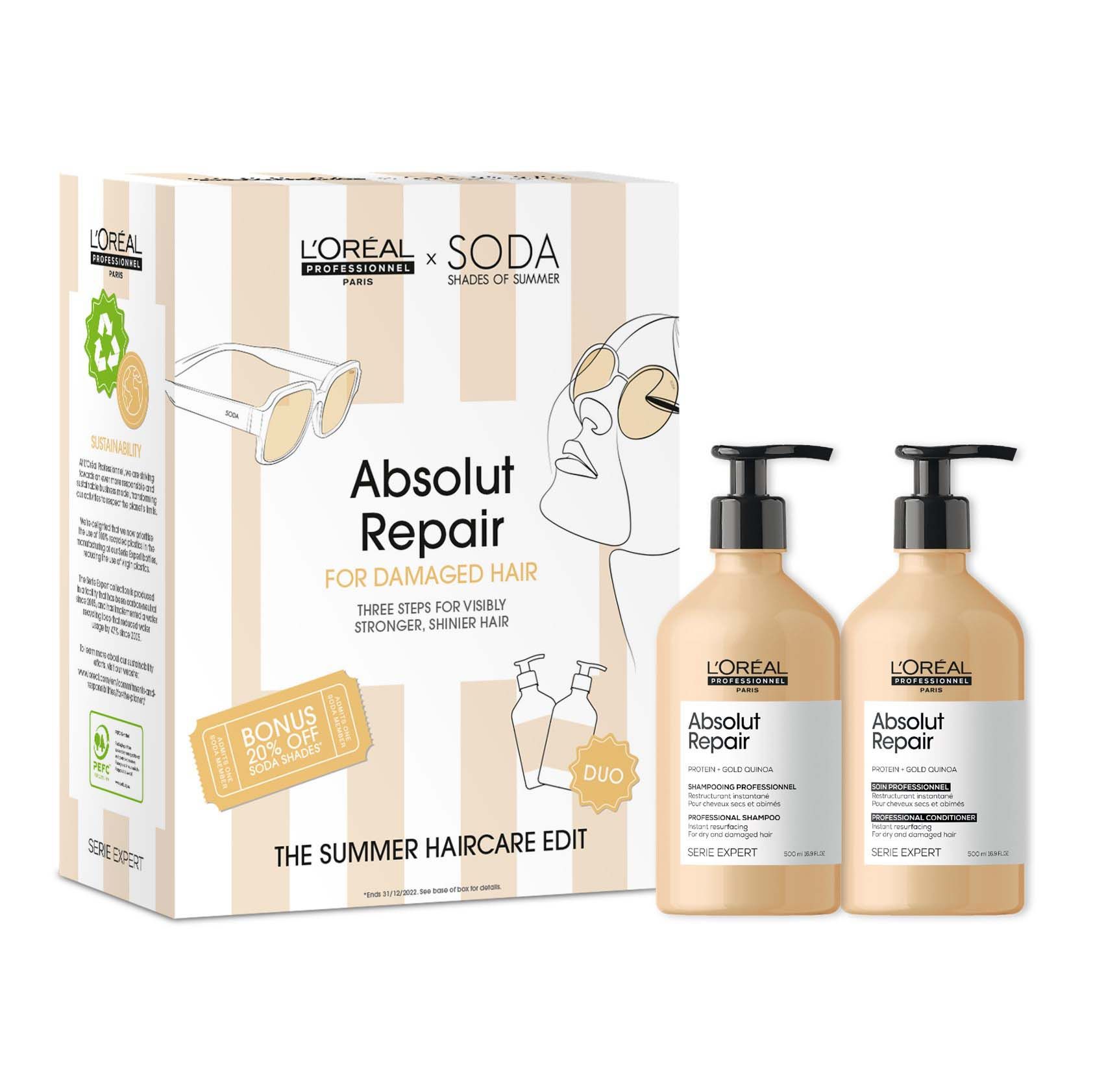 L'Oreal Professionnel Absolut Repair Duo | L'Oréal Family & Friends