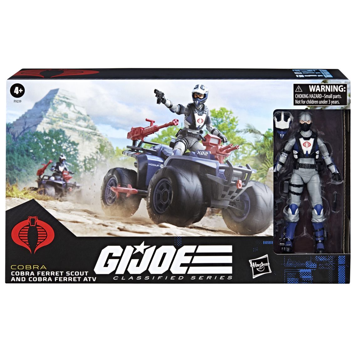 G.I. Joe Classified Series #119, Cobra Ferret Scout & Cobra Ferret ATV ...