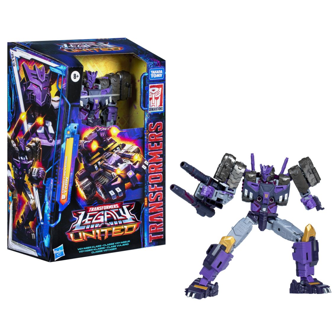 Transformers Toys Legacy United Voyager Comic Universe Tarn Toy, 7-inch ...