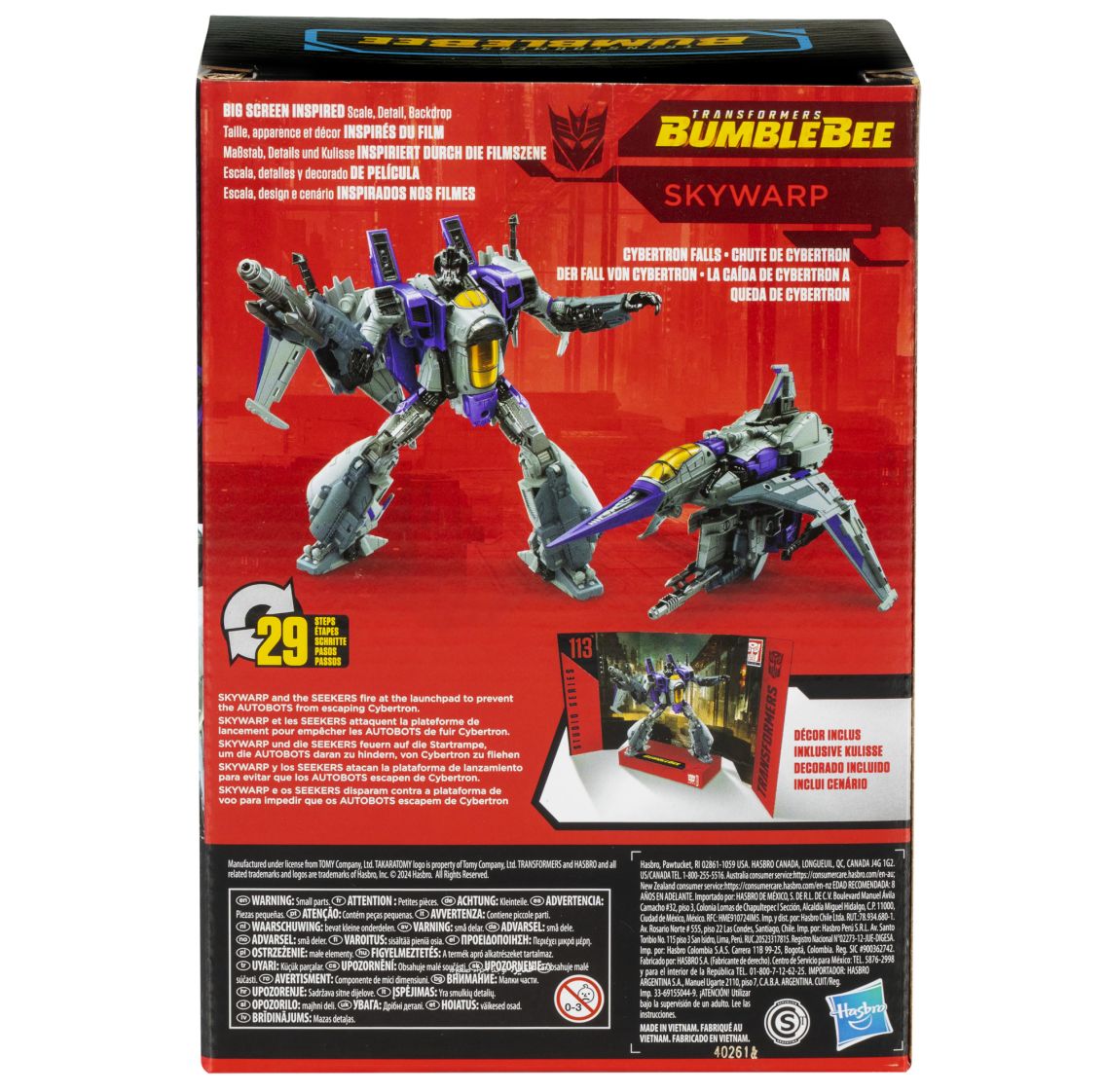 Transformers Toys Studio Series Voyager Transformers: Bumblebee 113 ...