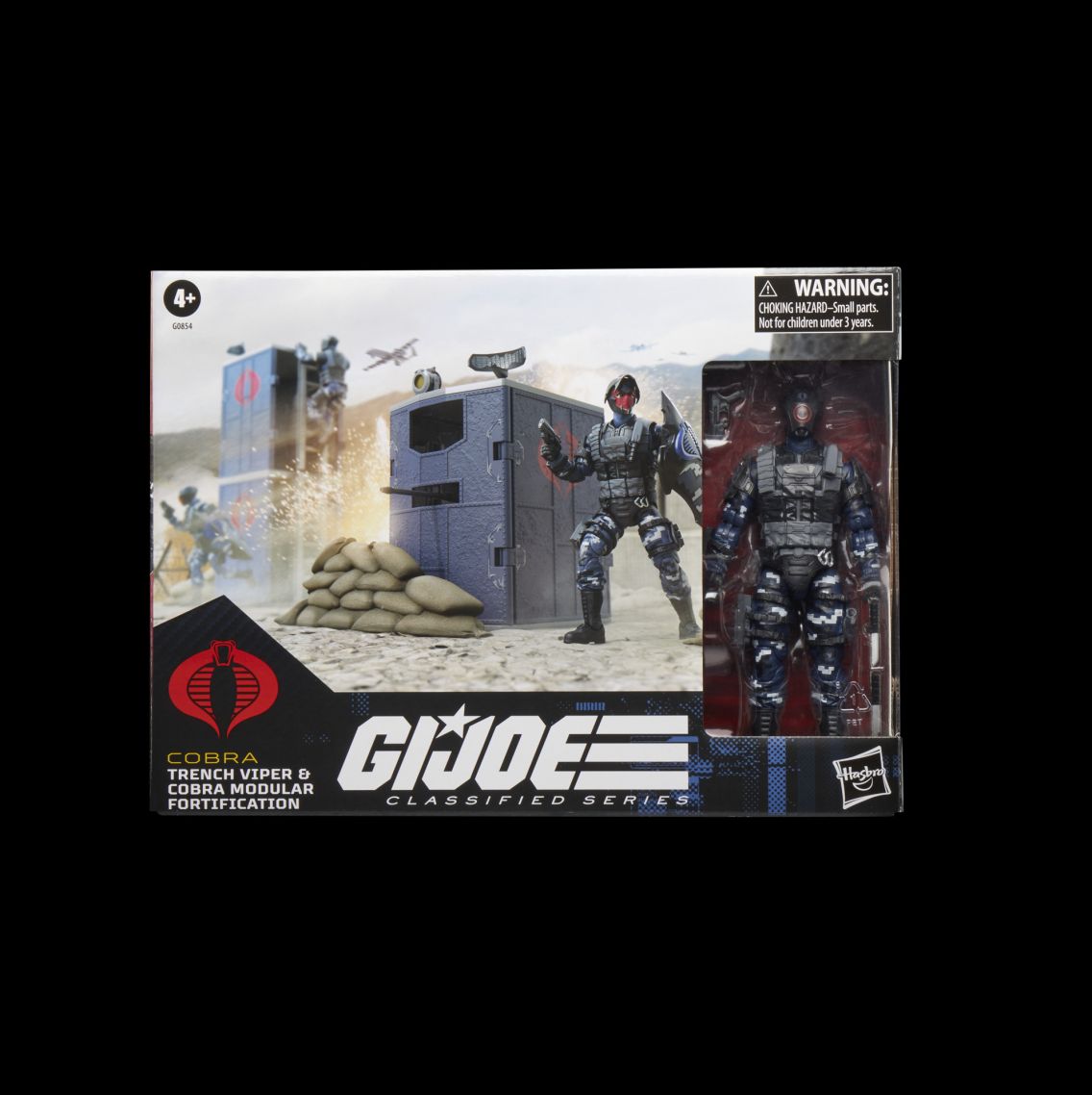 G.I. Joe Classified Series #151, Trench Viper & Cobra Modular ...