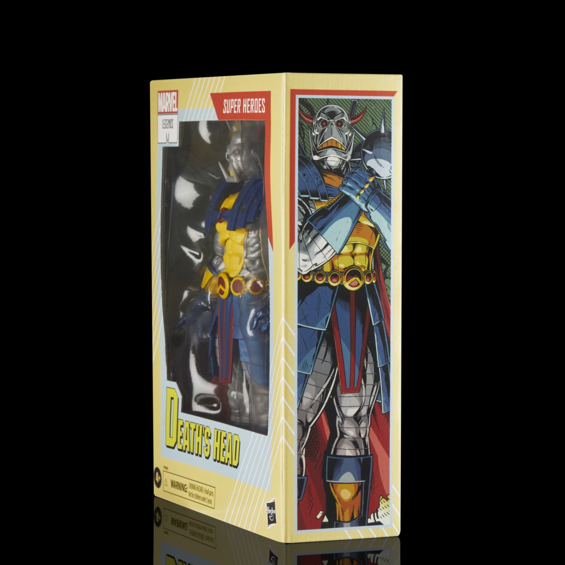 Marvel Legends Series Death's Head, Deluxe Comics Collectible 6-Inch ...