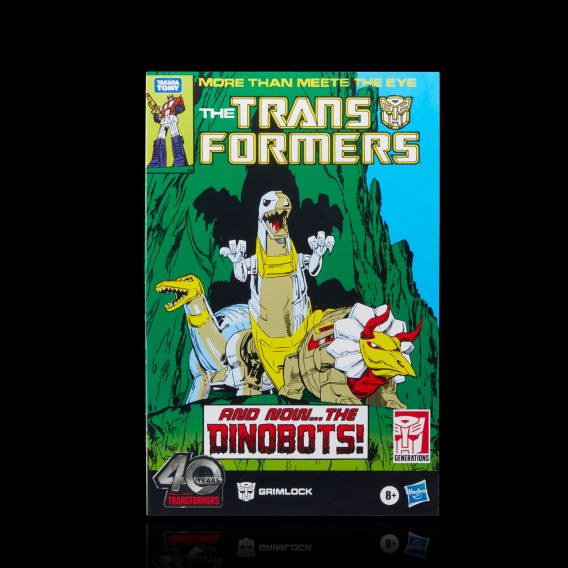 Transformers Generations 40th Anniversary Comic Edition Grimlock Action ...