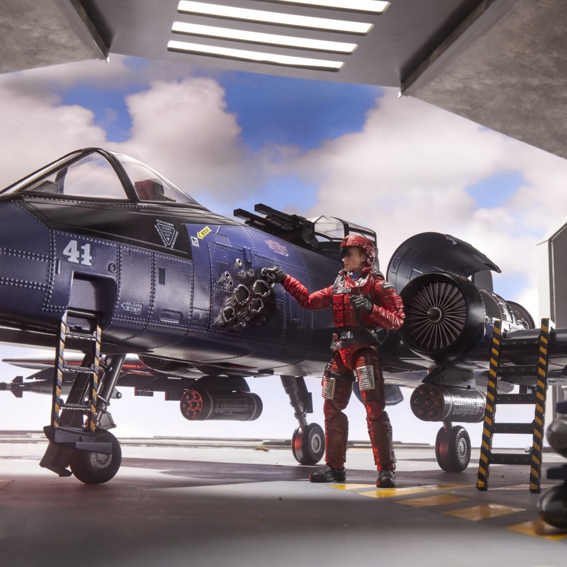 G.I. Joe Classified Series Cobra Rattler Ground Attack Jet HasLab ...