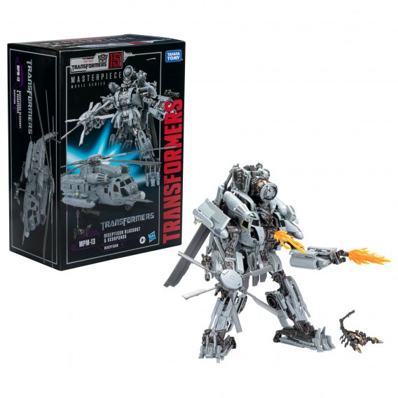 Transformers Movie Masterpiece MPM-13 Decepticon Blackout and Scorponok ...