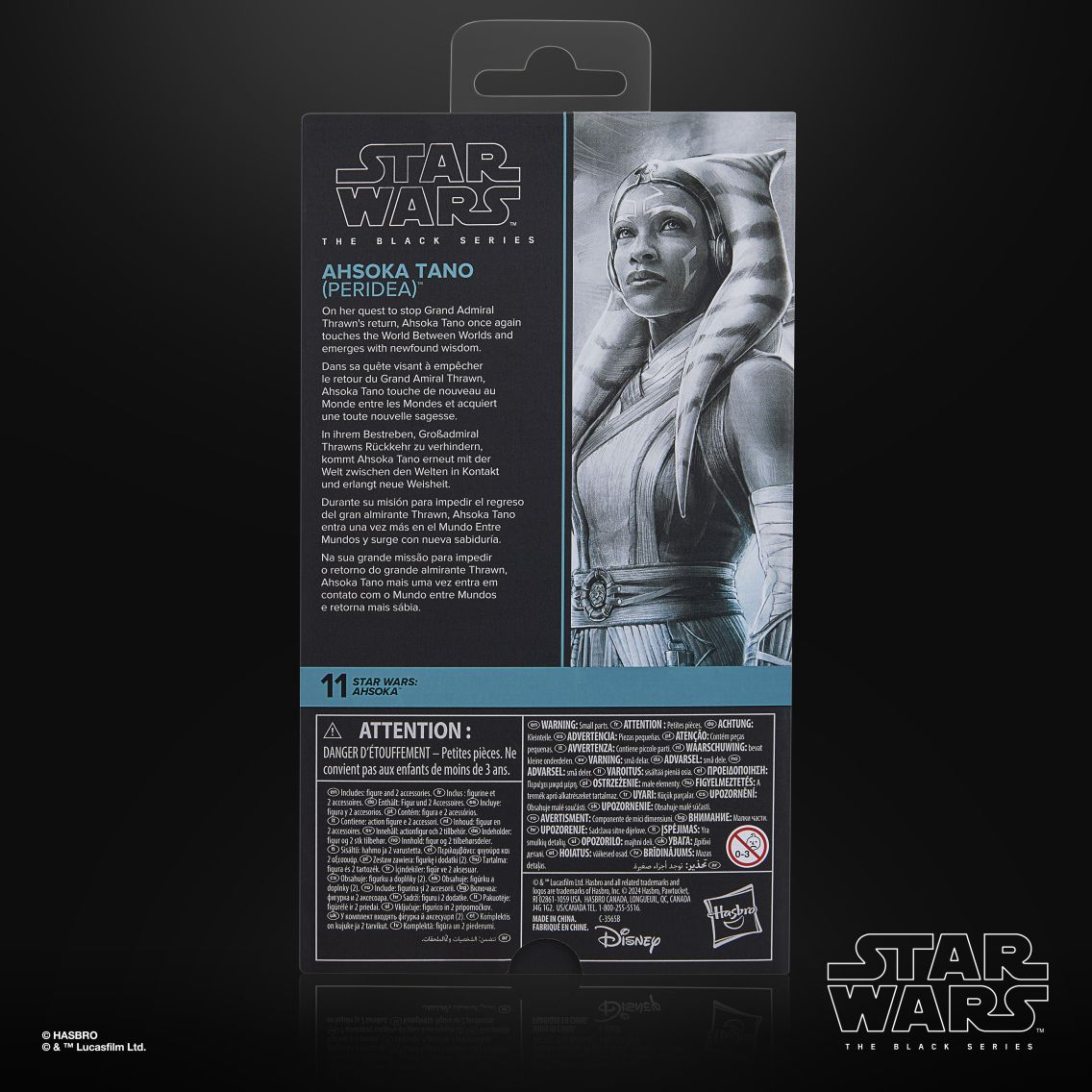 Star Wars The Black Series Ahsoka Tano (Peridea), Star Wars: Ahsoka Collectible 6 Inch Action ...