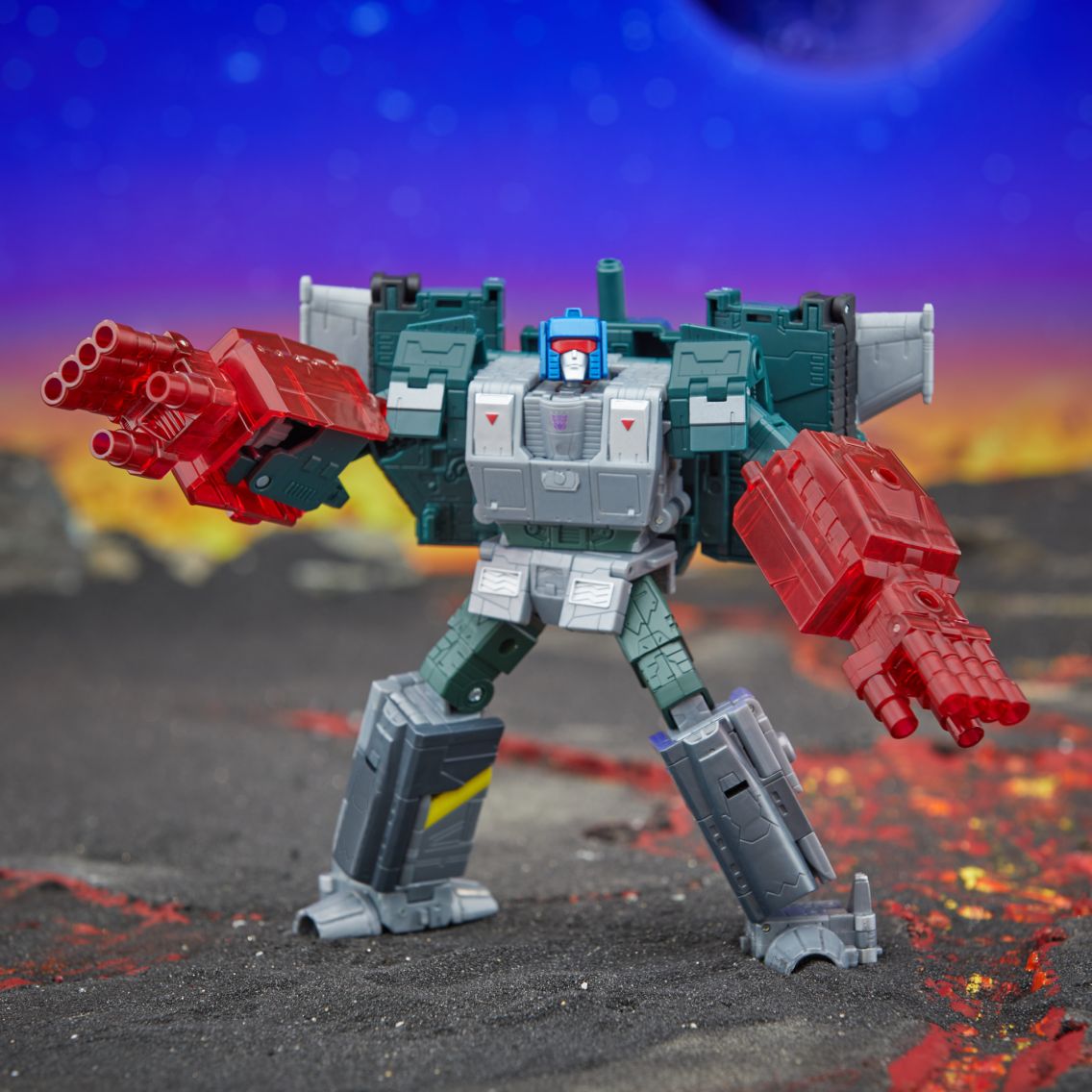 Transformers Legacy United Leader Class Overcharge, 7.5-inch Converting ...