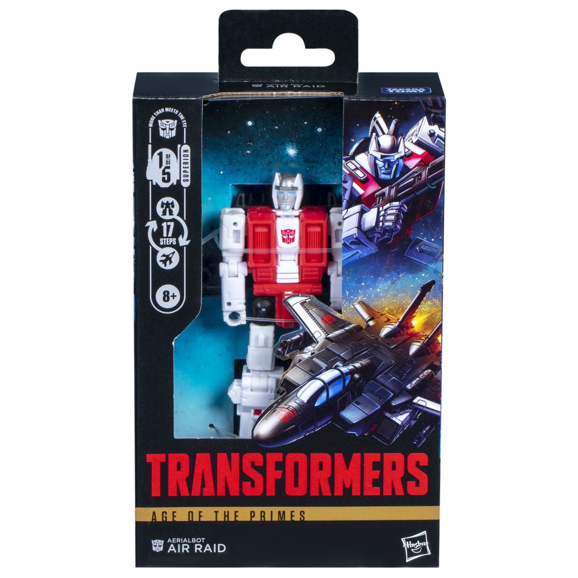 Transformers Age of the Primes Deluxe Class Aerialbot Air Raid, 5.5 ...
