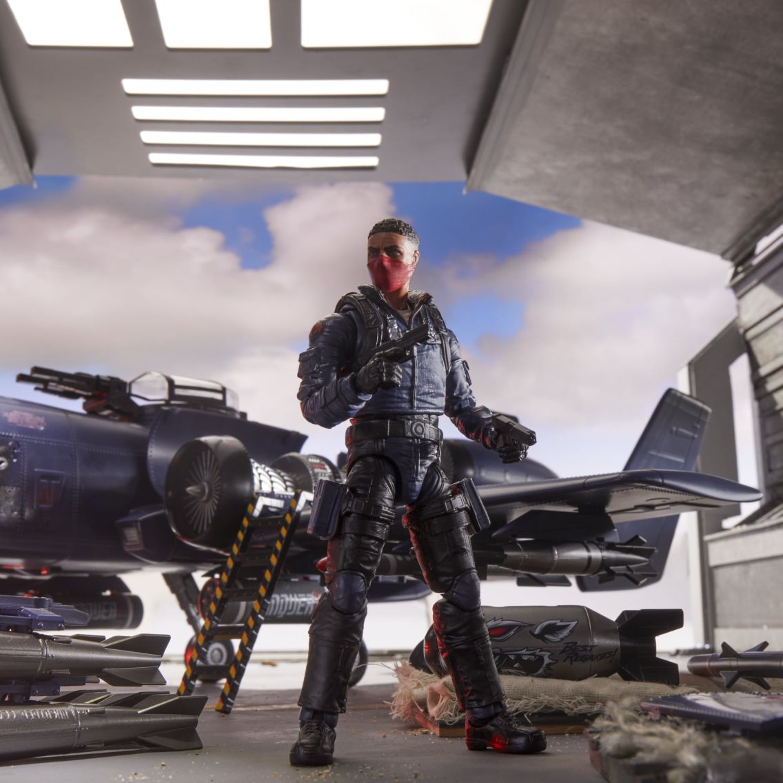 G.I. Joe Classified Series Cobra Rattler Ground Attack Jet HasLab ...