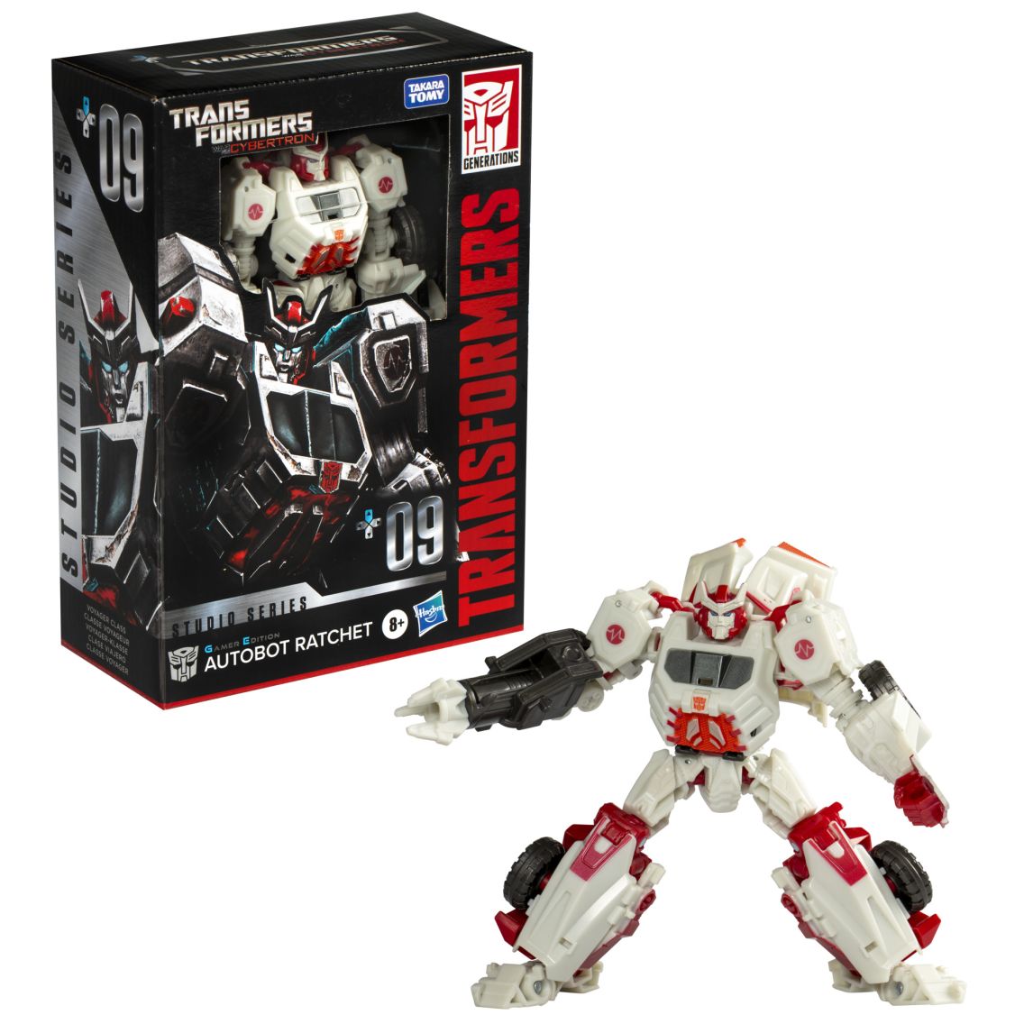 Transformers Toys Studio Series Voyager Transformers: War for Cybertron 09 Gamer Edition Ratchet ...