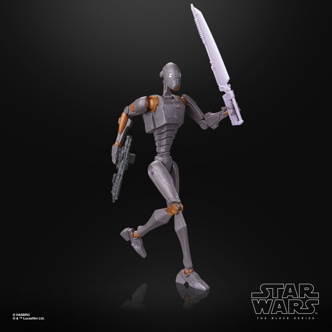 Star Wars The Black Series Commando Droid, Star Wars: The Clone Wars ...