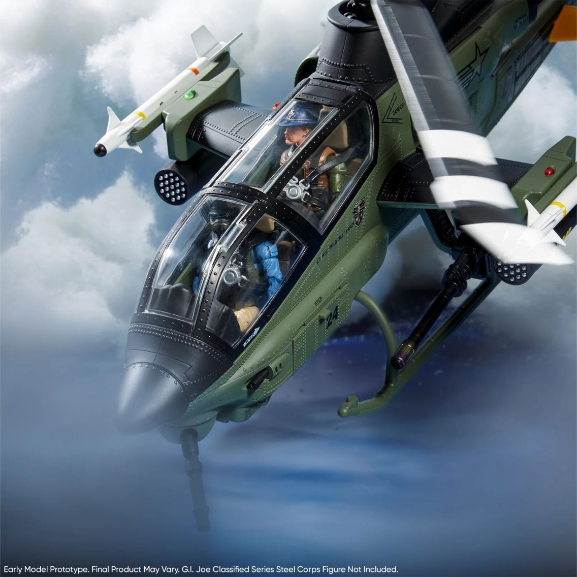 G.I. Joe Classified Series: G.I. Joe Assault Copter Dragonfly (XH-1 ...