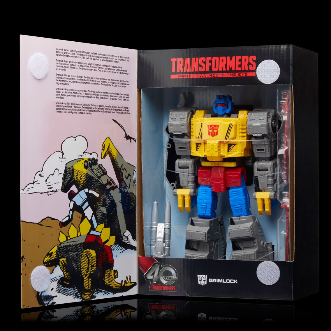 Transformers Generations 40th Anniversary Comic Edition Grimlock Action ...