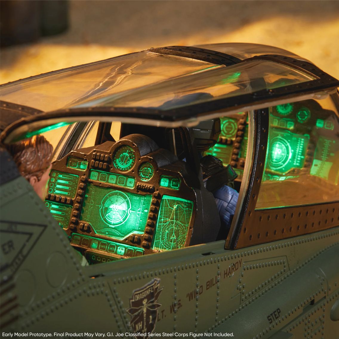 G.I. Joe Classified Series: G.I. Joe Assault Copter Dragonfly (XH-1 ...