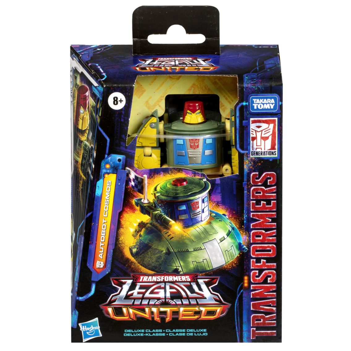 Transformers Legacy Deluxe Class Autobot Cosmos, 5.5-inch Converting ...