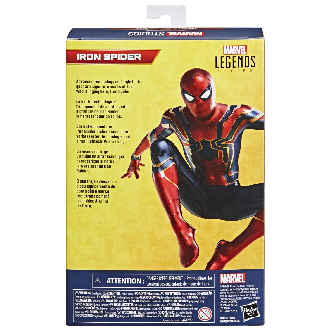 Marvel Legends Series Iron Spider, Avengers: Endgame Collectible 6 Inch ...