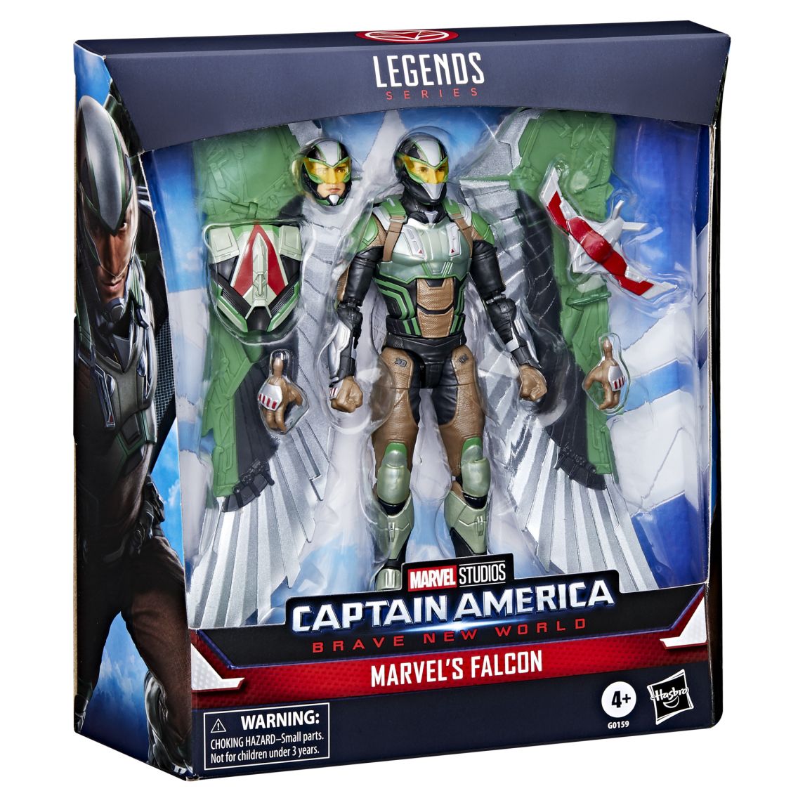 Marvel Legends Series 漫威獵鷹，《美國隊長 4：美麗新世界》收藏版豪華組 6 吋可動人偶 | Hasbro Pulse