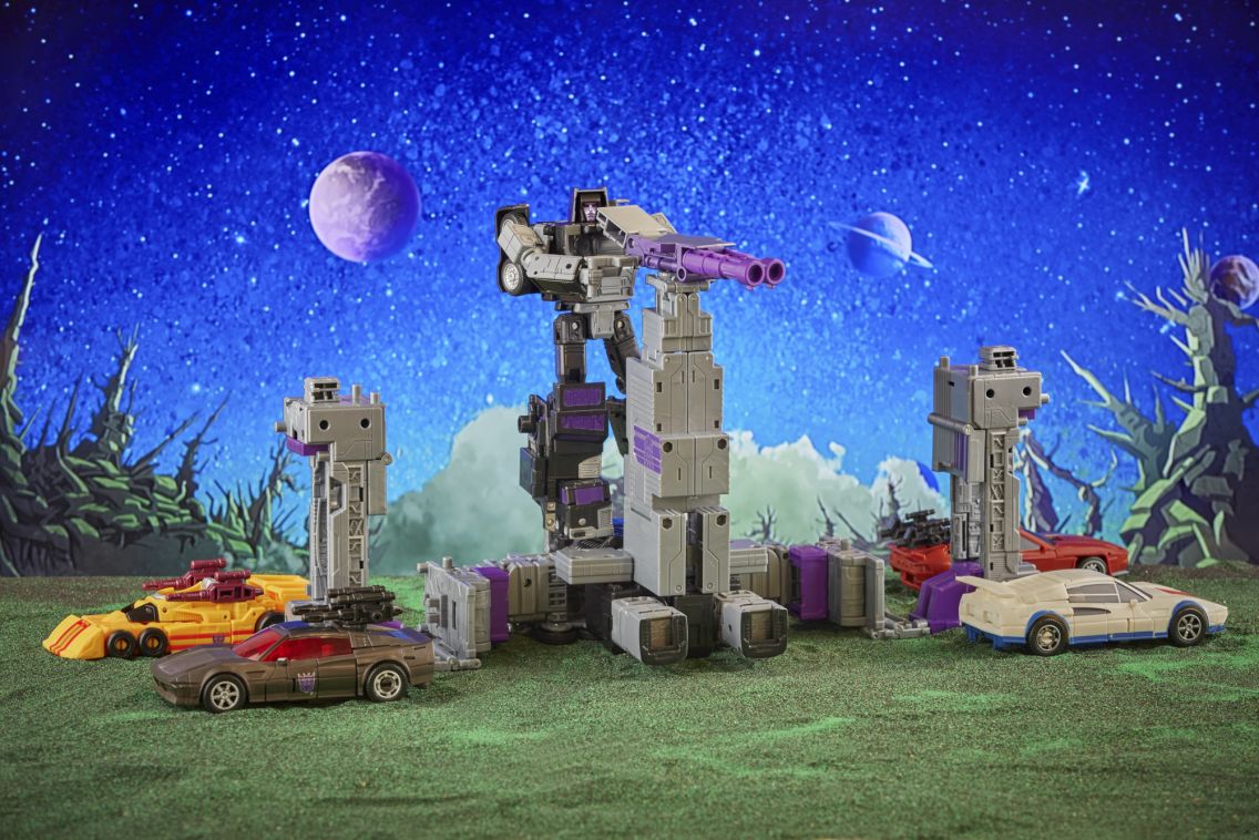 Transformers Toys Legacy Evolution Stunticon Menasor Combiner Toy With ...