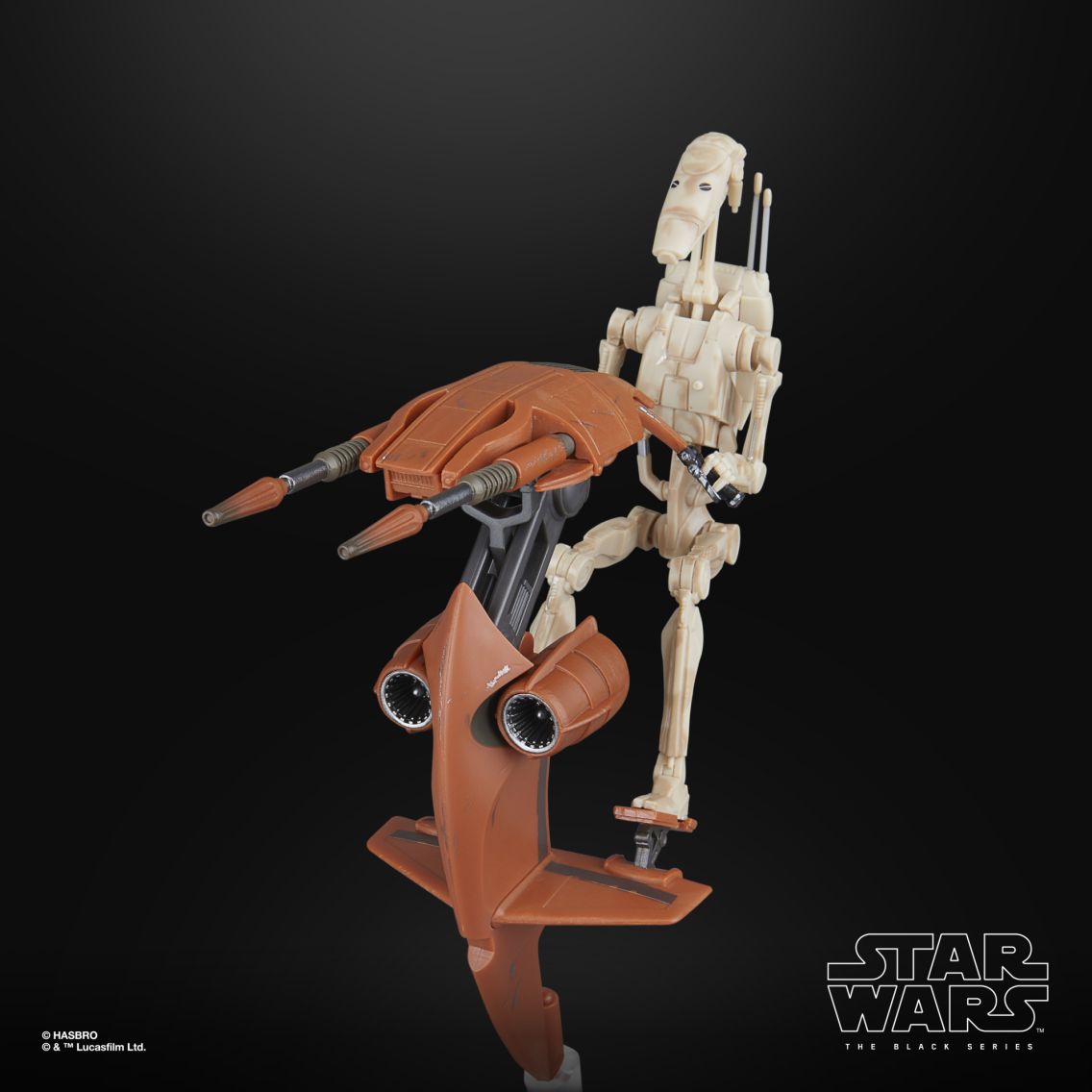 Star Wars The Black Series STAP & Battle Droid, Star Wars: The Phantom ...