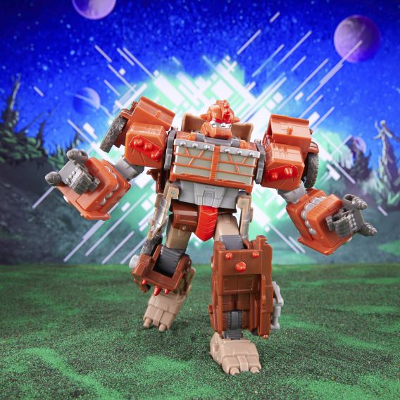 Transformers Toys Legacy Evolution Voyager Class Trashmaster Toy, 7 ...