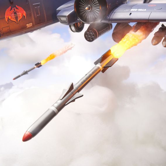 G.I. Joe Classified Series Cobra Rattler Ground Attack Jet HasLab ...