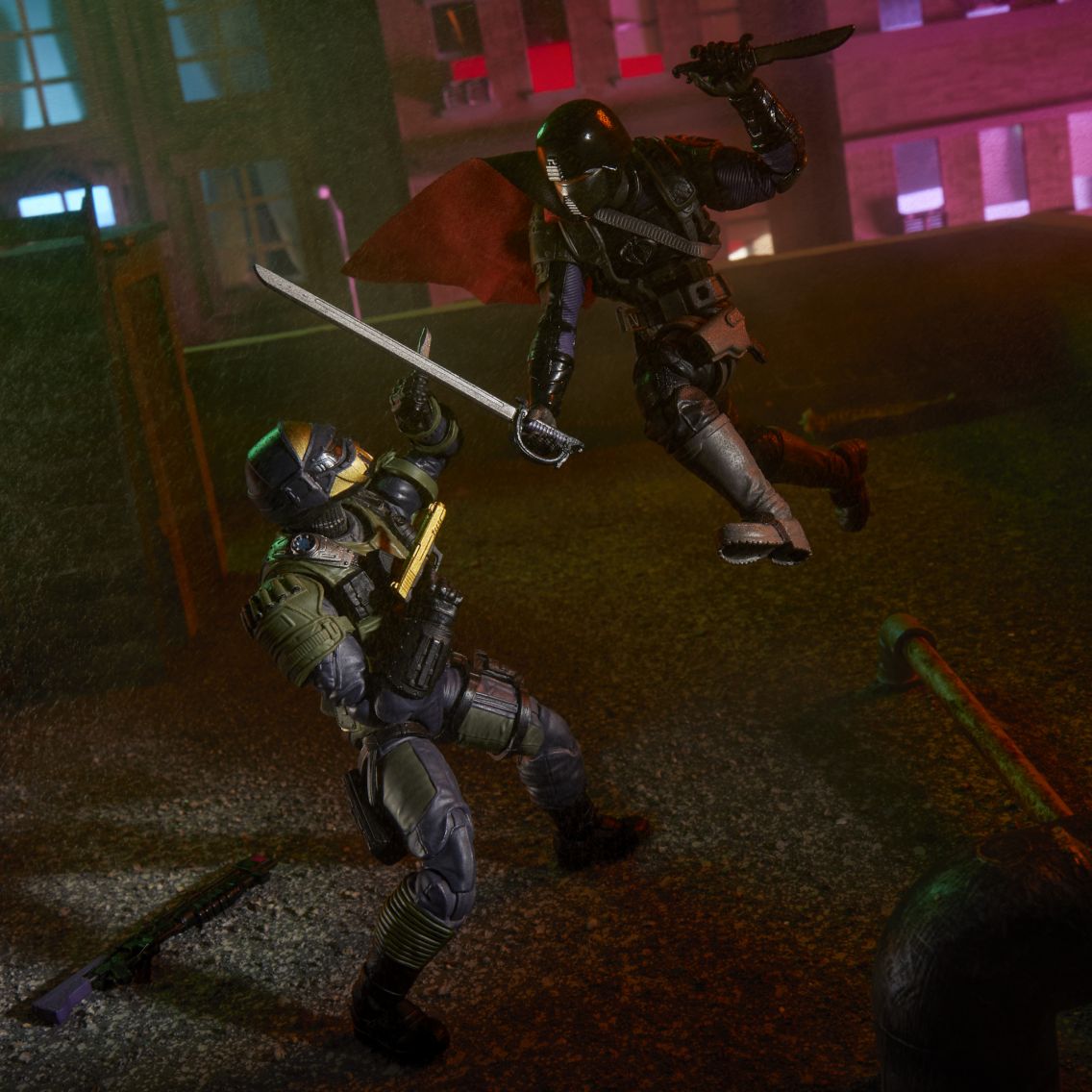 G.I. Joe Classified Series #141, Steel Corps Commander Vs. Twilight ...