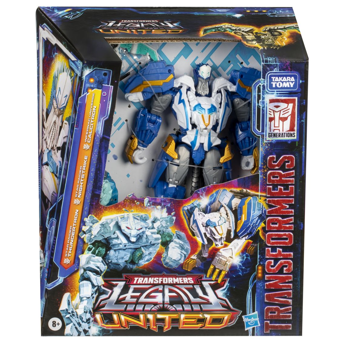Transformers Legacy United Star Raider Thundertron, 7-inch Converting ...