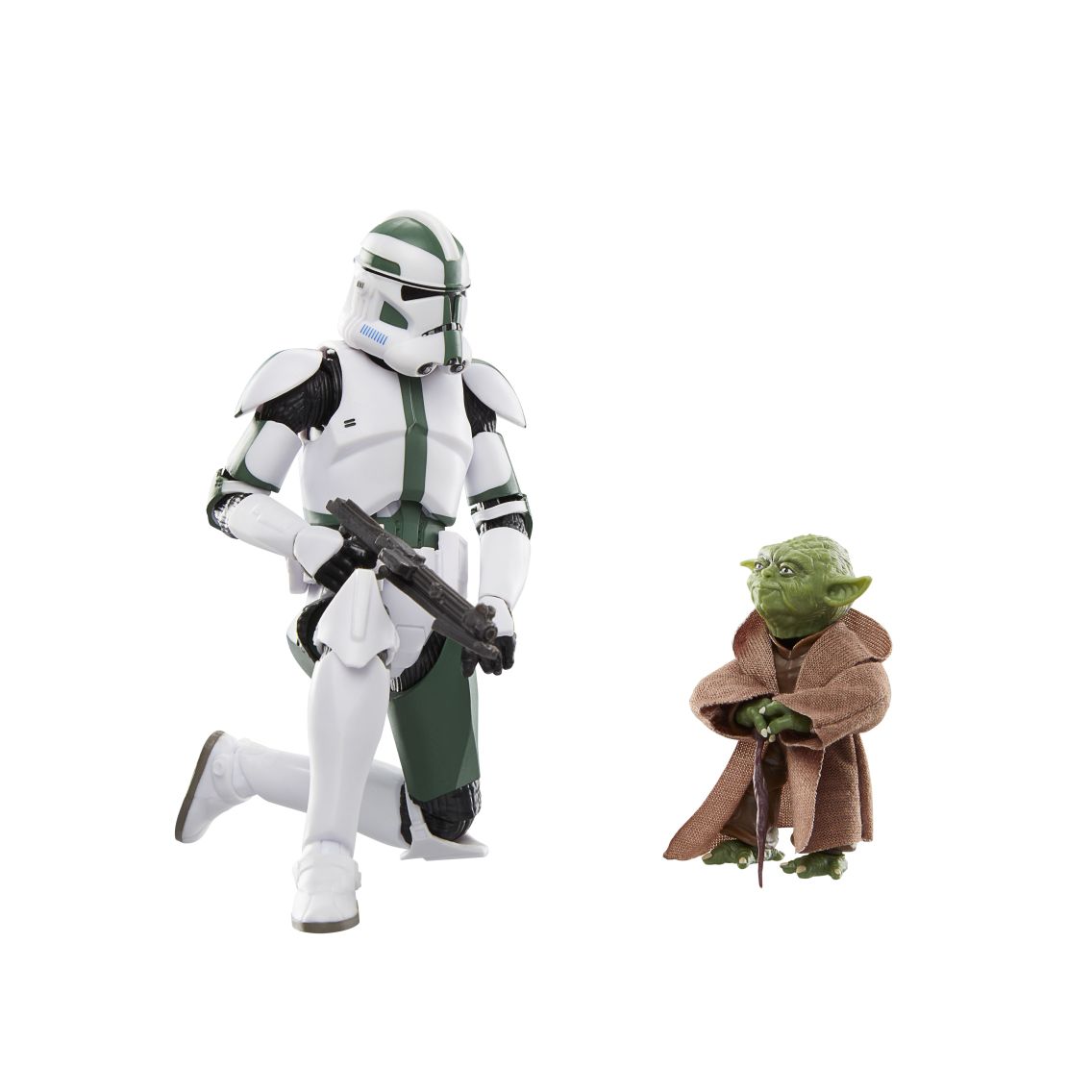 Star Wars The Black Series Clones of the Republic Yoda & Clone ...