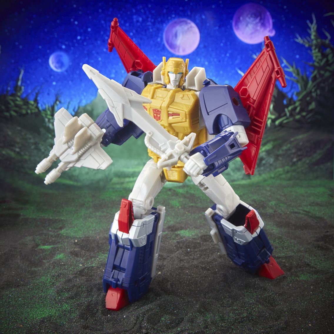 Transformers Toys Legacy Evolution Voyager Metalhawk Toy, 7-inch ...