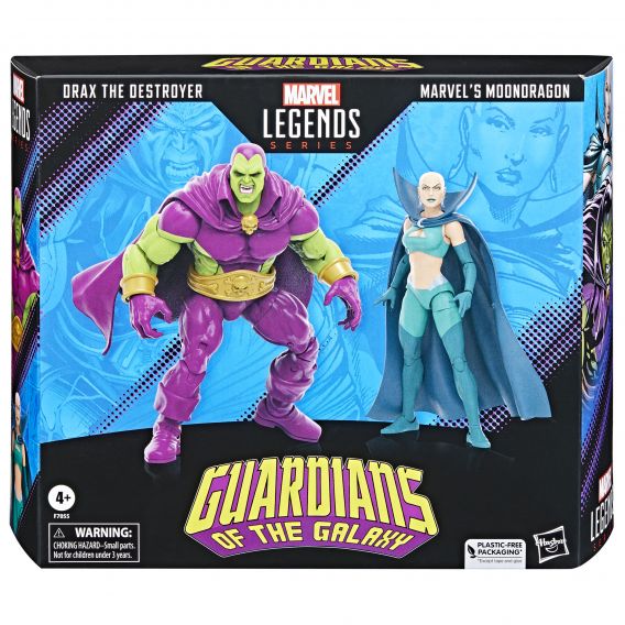 Hasbro Marvel Legends Series Drax the Destroyer and Marvel's Moondragon ...