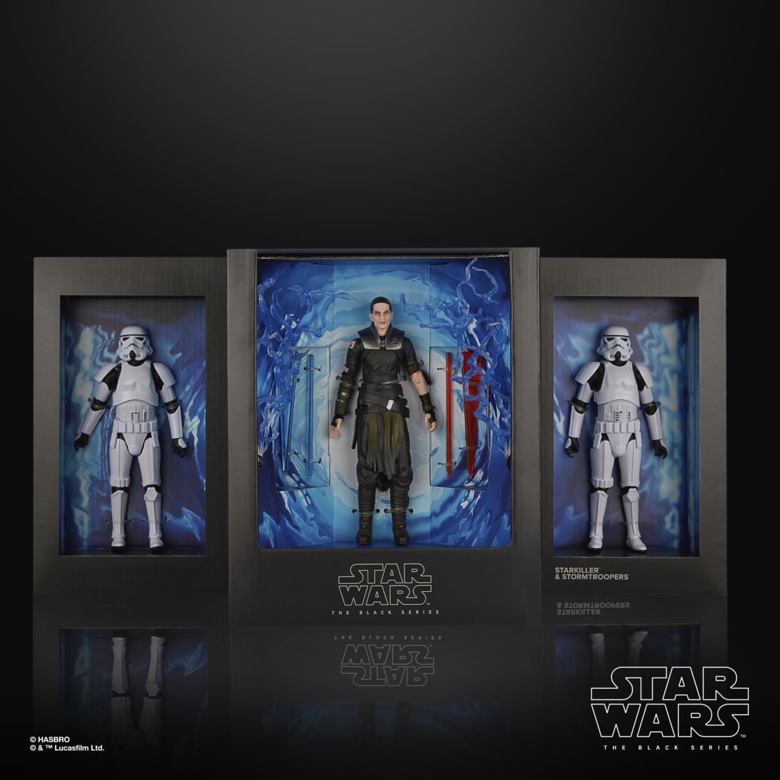Star Wars The Black Series Starkiller & Stormtroopers, Star Wars: The ...