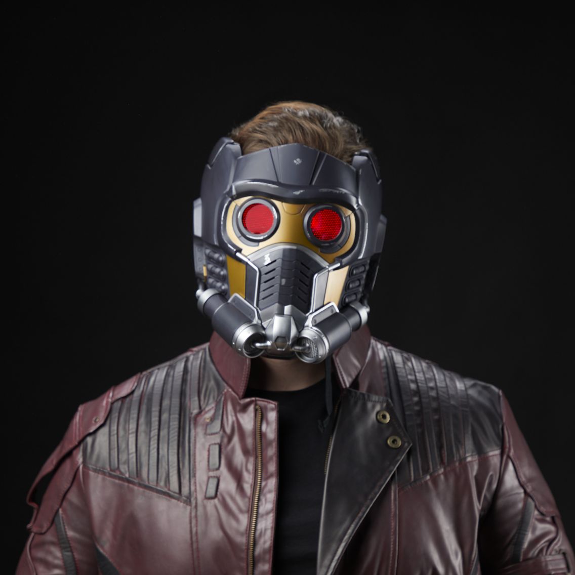 Marvel Legends Series Star-Lord Premium Electronic Roleplay Helmet with ...
