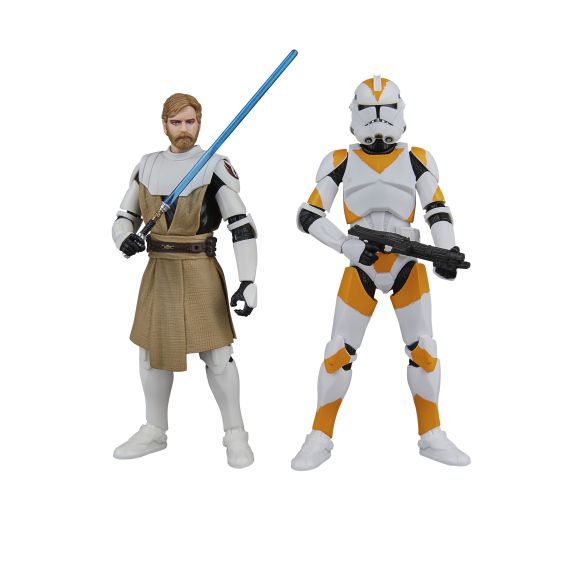 Star Wars The Black Series Obi-Wan Kenobi & Clone Trooper (212th), Star ...