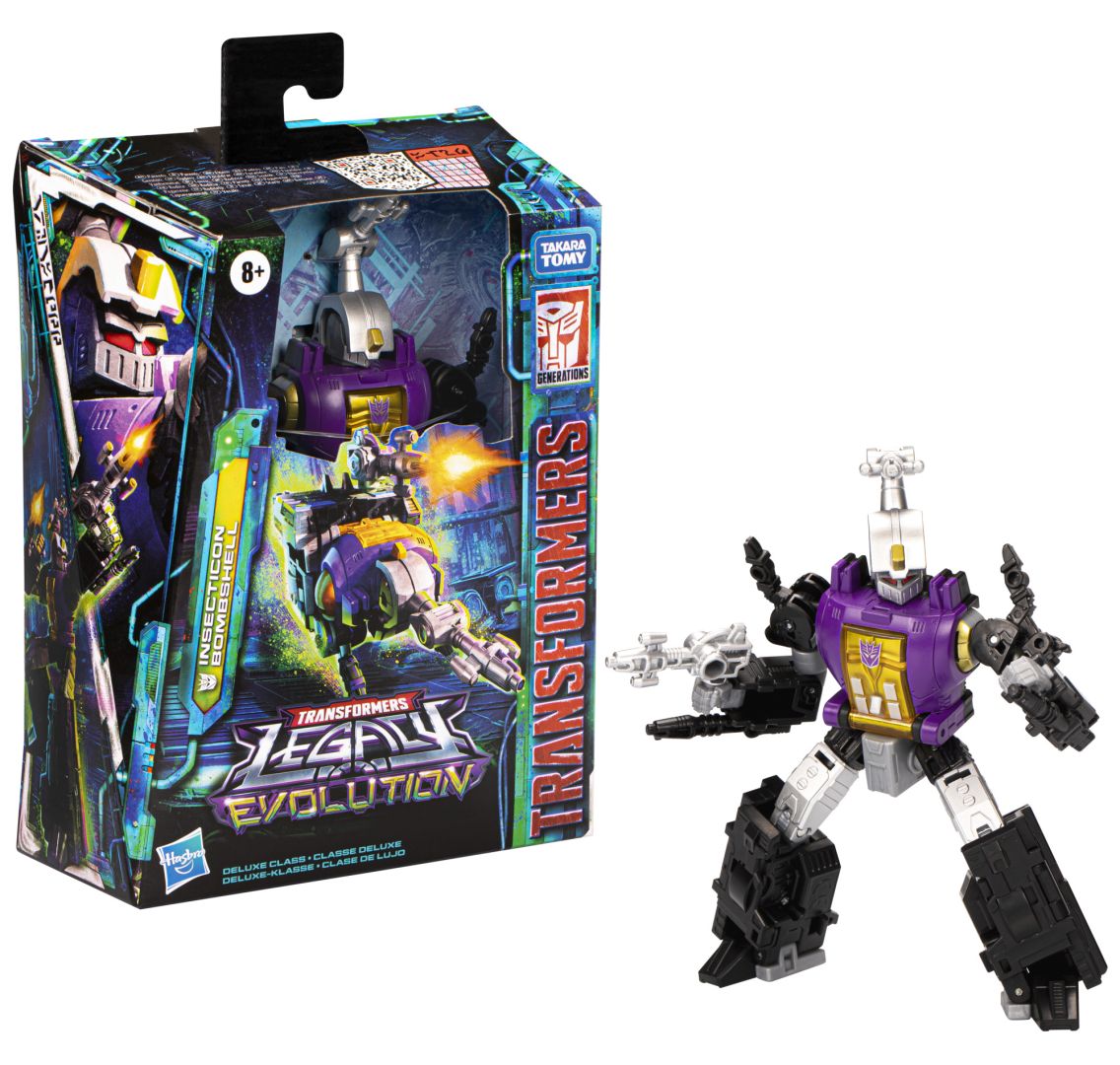 Transformers Toys Legacy Evolution Deluxe Class Insecticon Bombshell ...