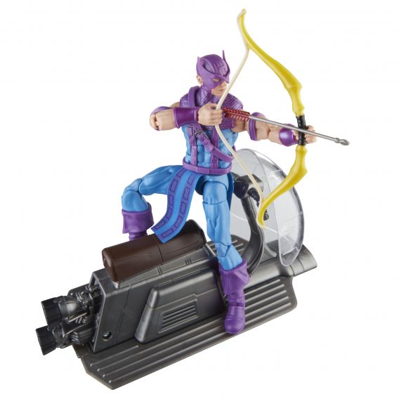 Marvel Legends Series Hawkeye with Sky-Cycle Avengers 60th Anniversary ...
