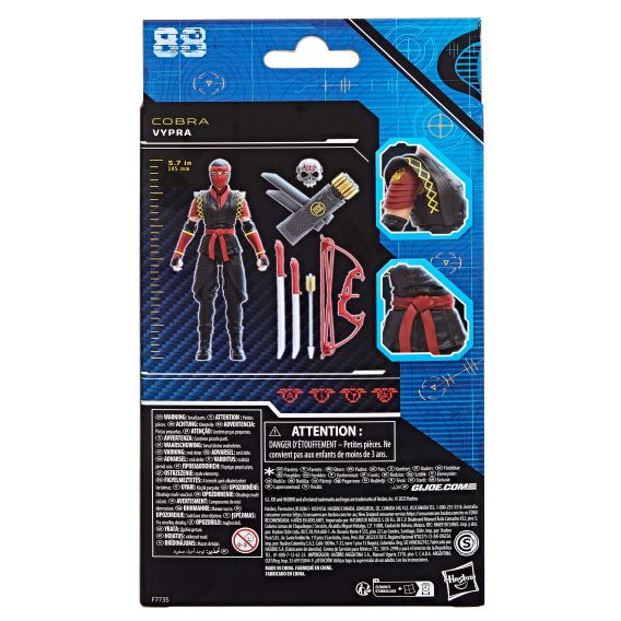 G.I. Joe Classified Series Python Patrol Vypra, Collectible G.I. Joe Action Figure, 88, 6 inch ...