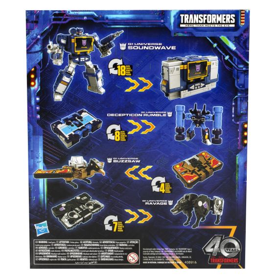 Transformers Legacy United Voyager Class G1 Universe Soundwave, 7-inch ...