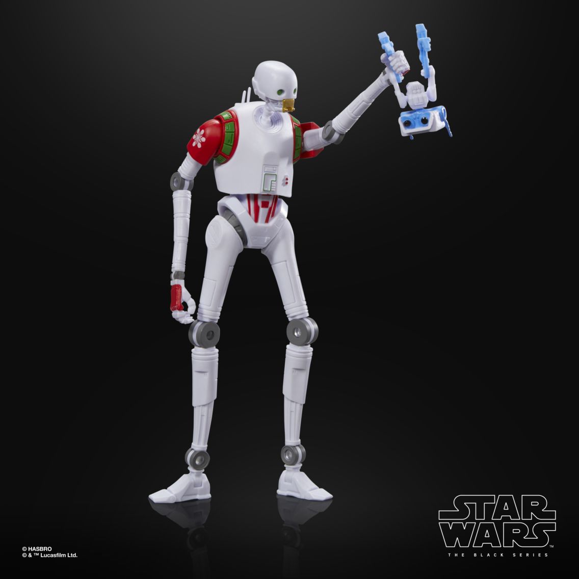 Star Wars The Black Series KX Security Droid (Holiday Edition), Star ...