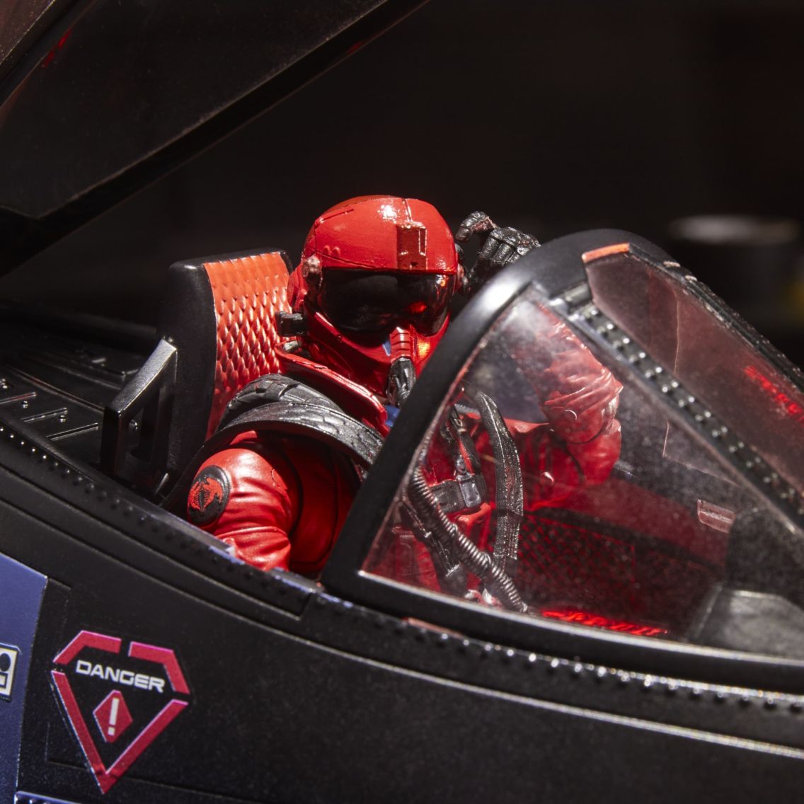 G.I. Joe Classified Series Cobra Rattler Ground Attack Jet HasLab ...