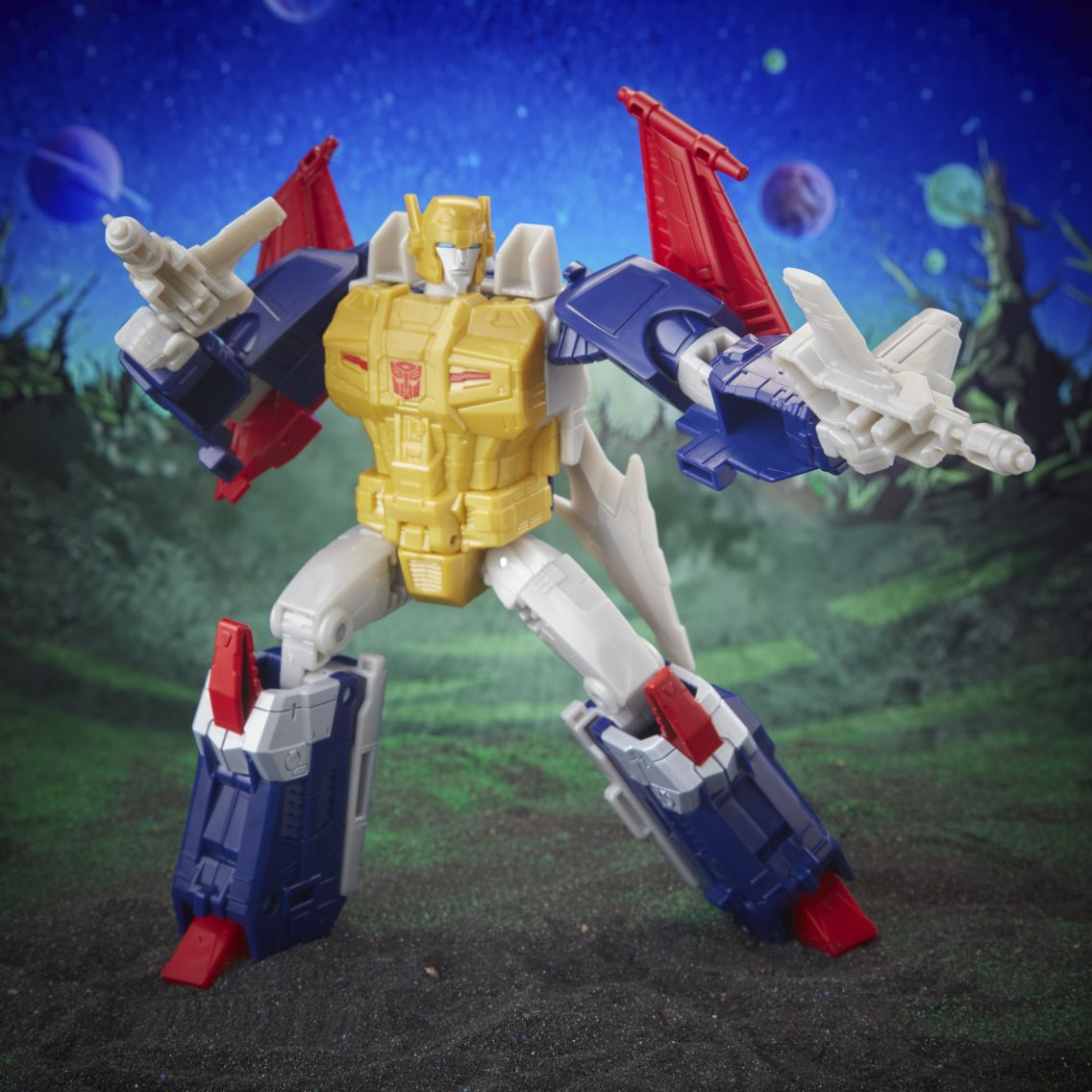 Transformers Toys Legacy Evolution Voyager Metalhawk Toy, 7-inch ...