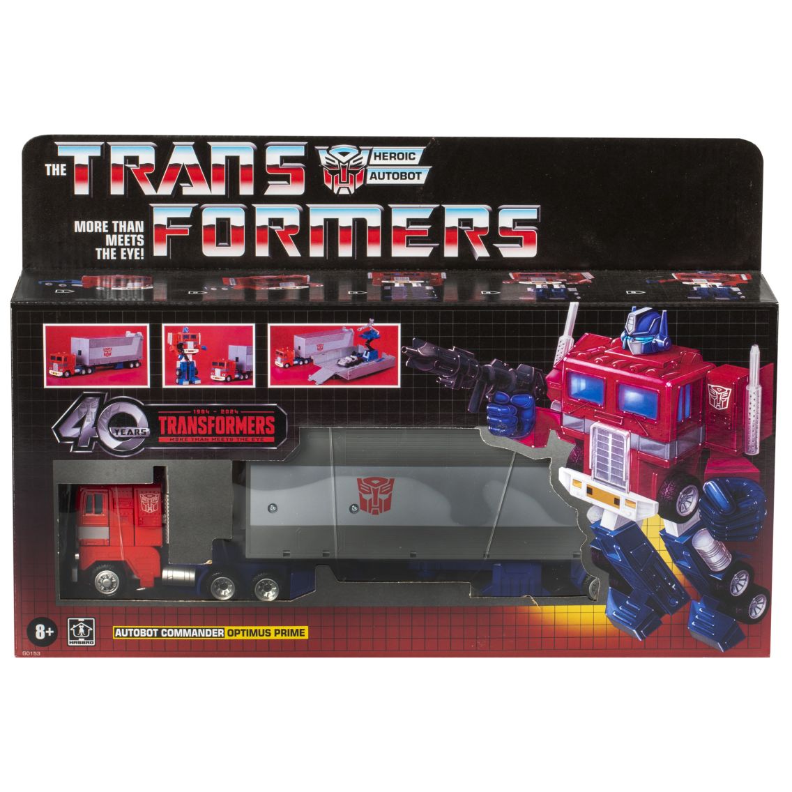 Transformers Toys Retro G1 Optimus Prime Toy, 6.25-inch, Action Figure ...