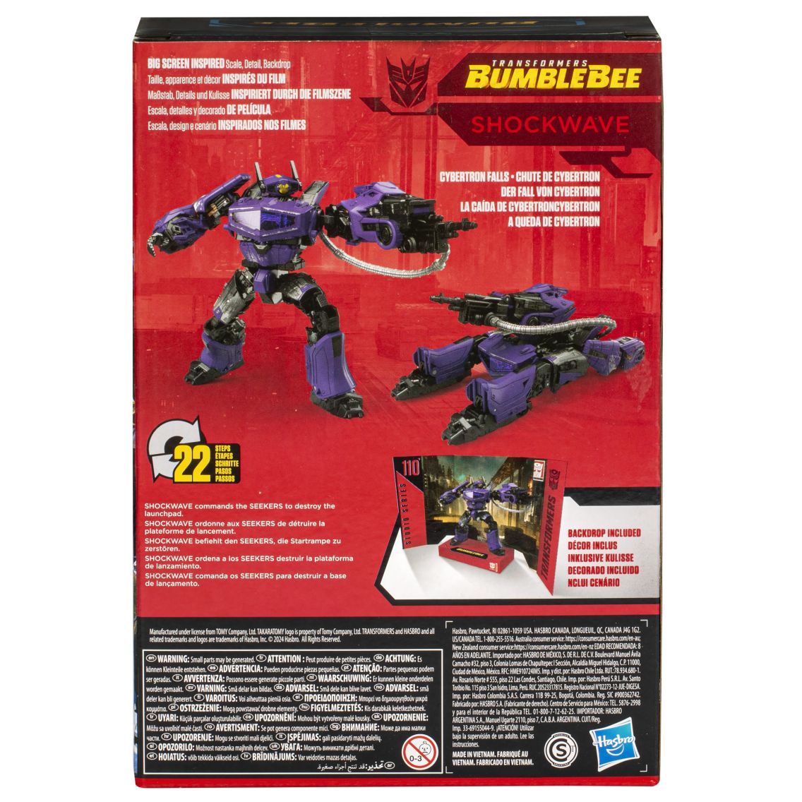 Transformers Toys Studio Series Voyager Transformers: Bumblebee 110 ...