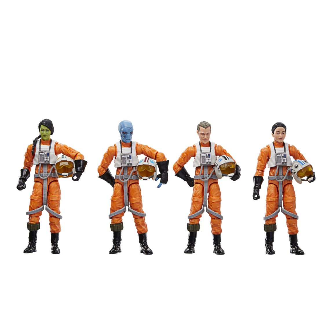 Star Wars The Vintage Collection X-Wing Pilot 4-Pack, Star Wars: Ahsoka ...