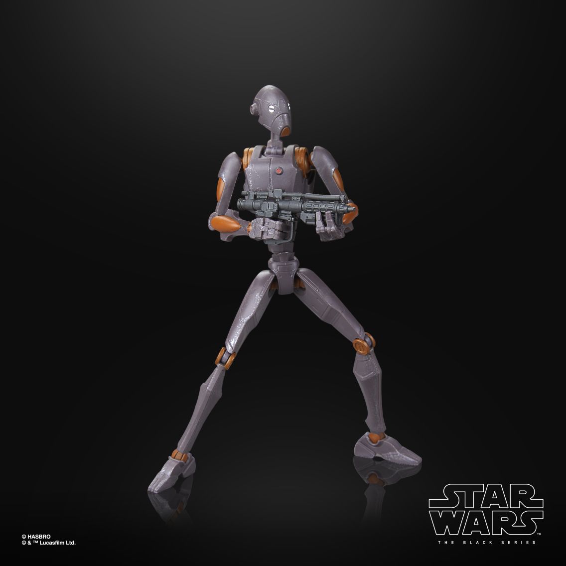 Star Wars The Black Series Commando Droid, Star Wars: The Clone Wars ...