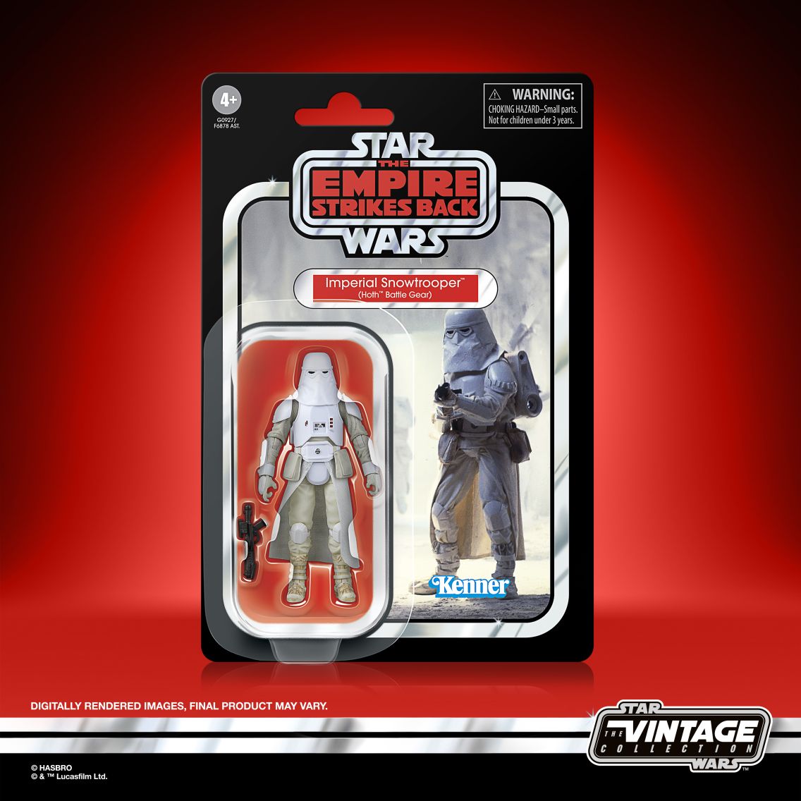 Star Wars The Vintage Collection Imperial Snowtrooper (Hoth Battle Gear ...