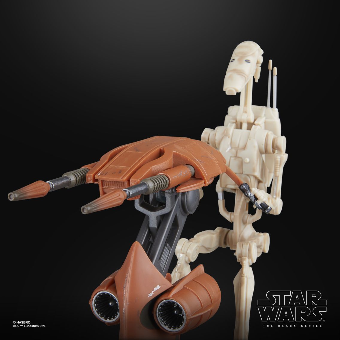 Star Wars The Black Series STAP & Battle Droid, Star Wars: The Phantom ...