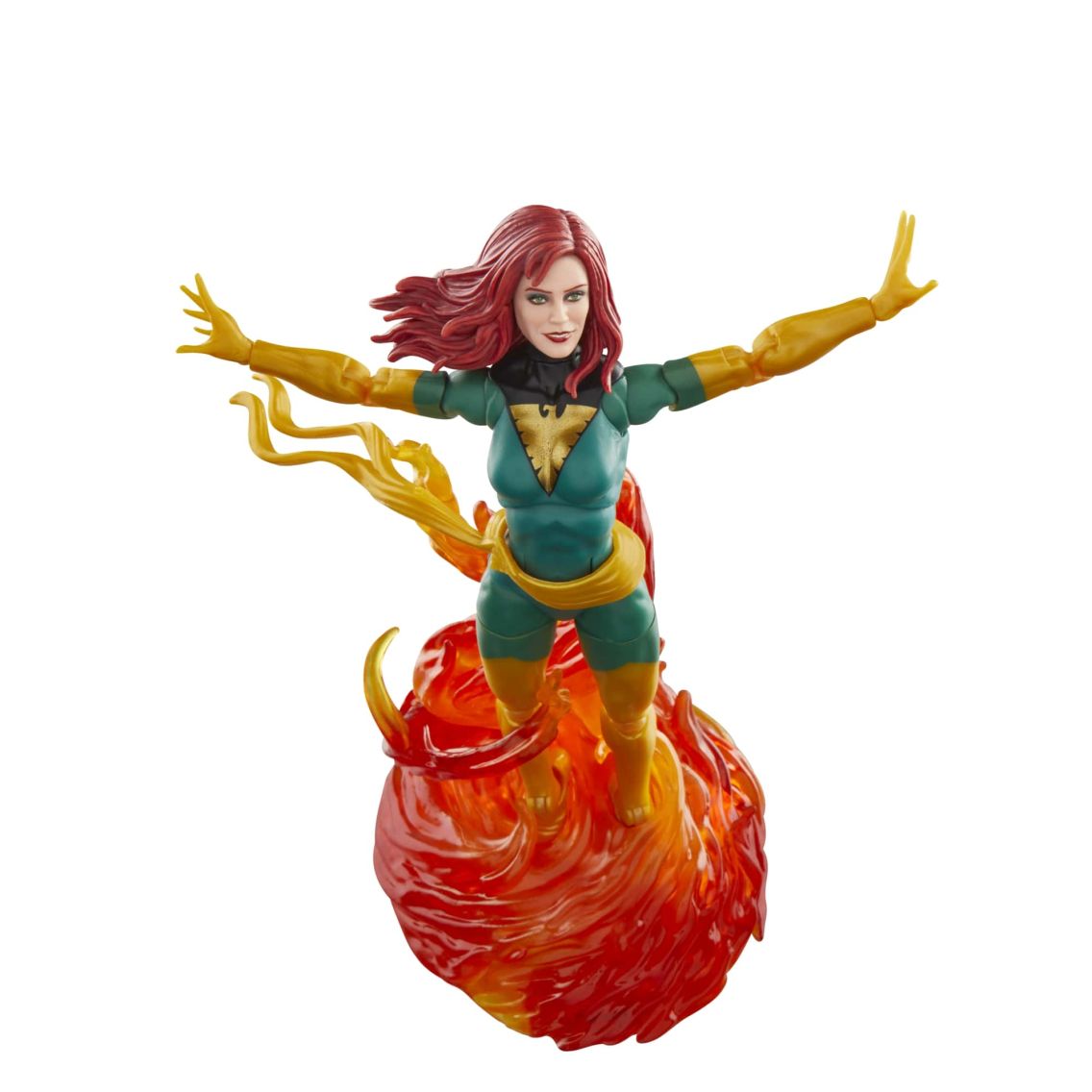 Marvel Legends Series Jean Grey with Phoenix Force Display, Deluxe X ...
