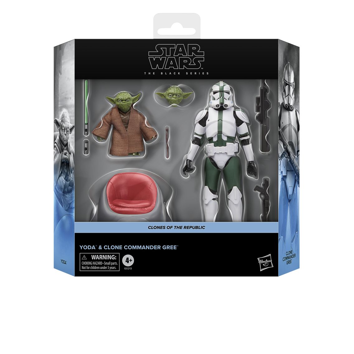Star Wars The Black Series Clones of the Republic Yoda & Clone ...
