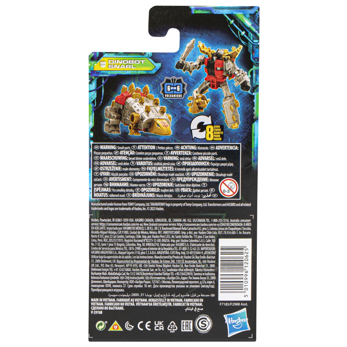 Transformers Toys Legacy Evolution Core Class Dinobot Snarl Toy, 3.5 ...