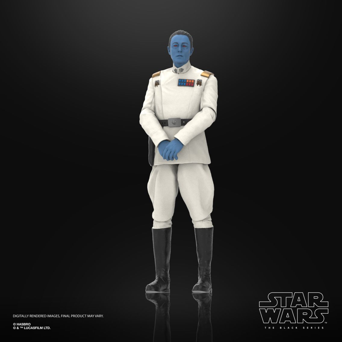 Star Wars The Black Series Grand Admiral Thrawn, Star Wars: Ahsoka ...